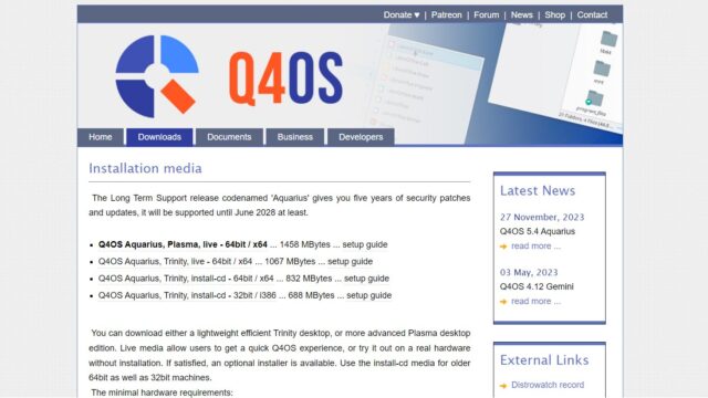 ネットブック再生プロジェクト: Q4OS 32bitで古いPCを蘇らせる方法 - ミケのPC教室｜初心者・中級者のための入門サイト！パソコン・Linux・ガジェットをやさしく解説
