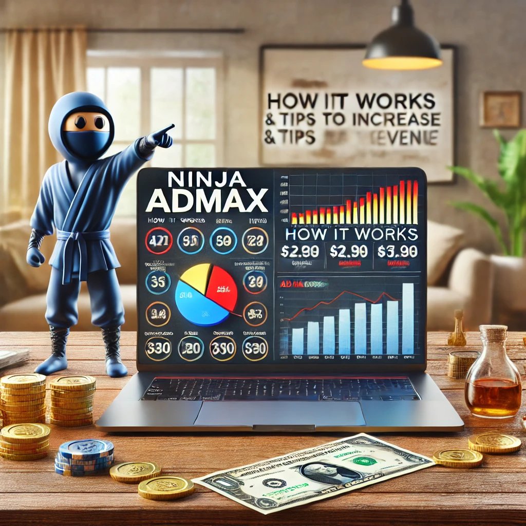 忍者AdMaxの単価は？稼げる仕組みと収益アップのコツ - パソコン初心者・中級者向け！分かりやすいPC入門サイト！